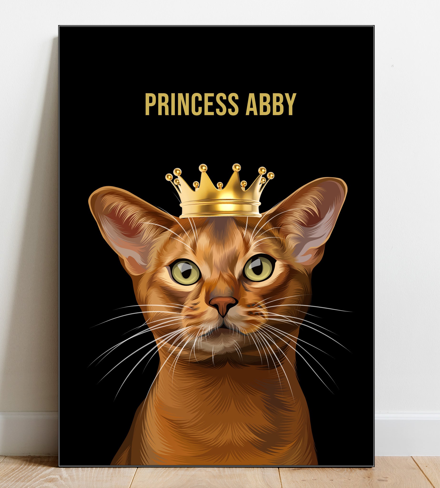 Custom Pop Art Pet Portrait with Props – Poster and Paw