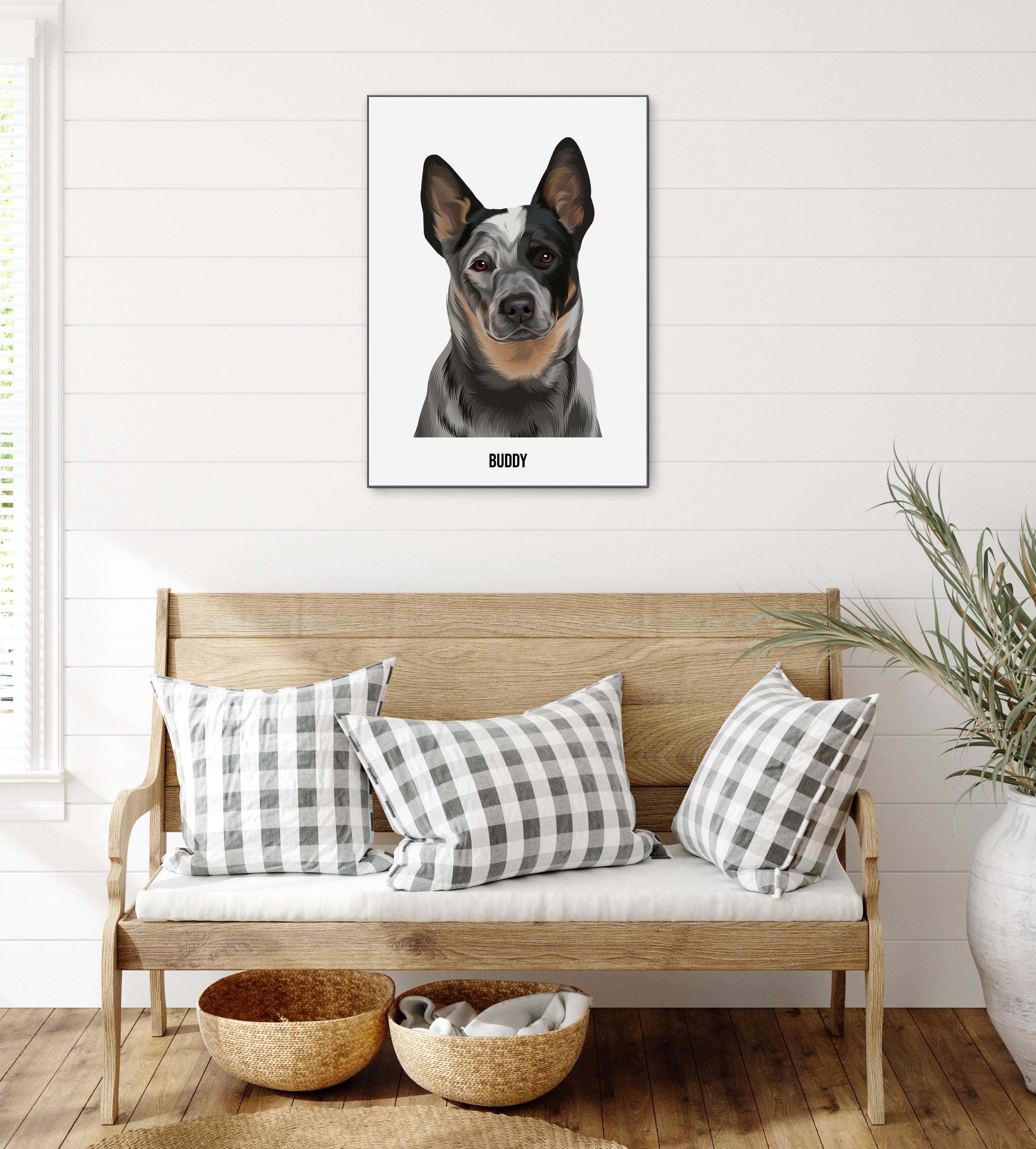 Modern Pet Portraits – Poster and Paw